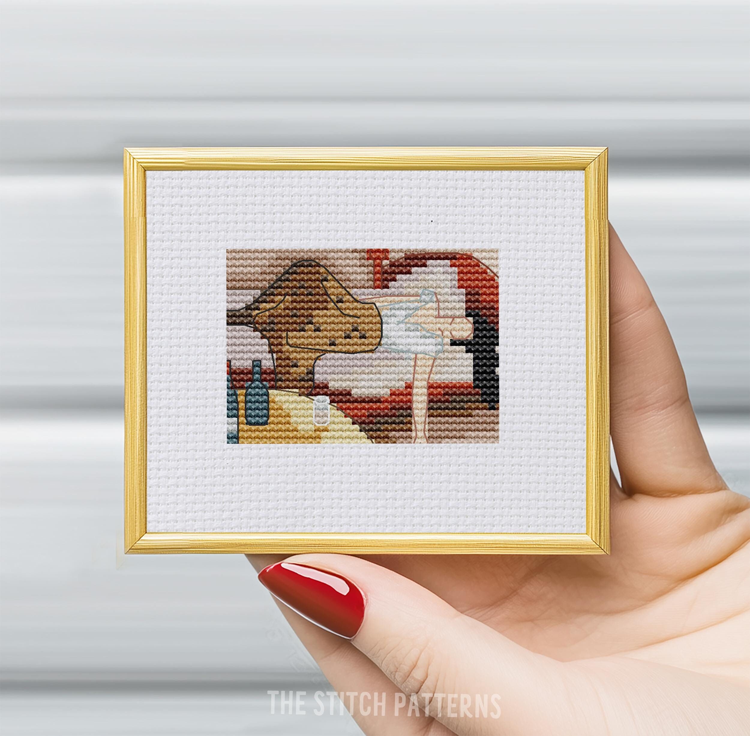 Edvard Munch 'the Day After' Mini Cross Stitch Pattern (digital PDF ...