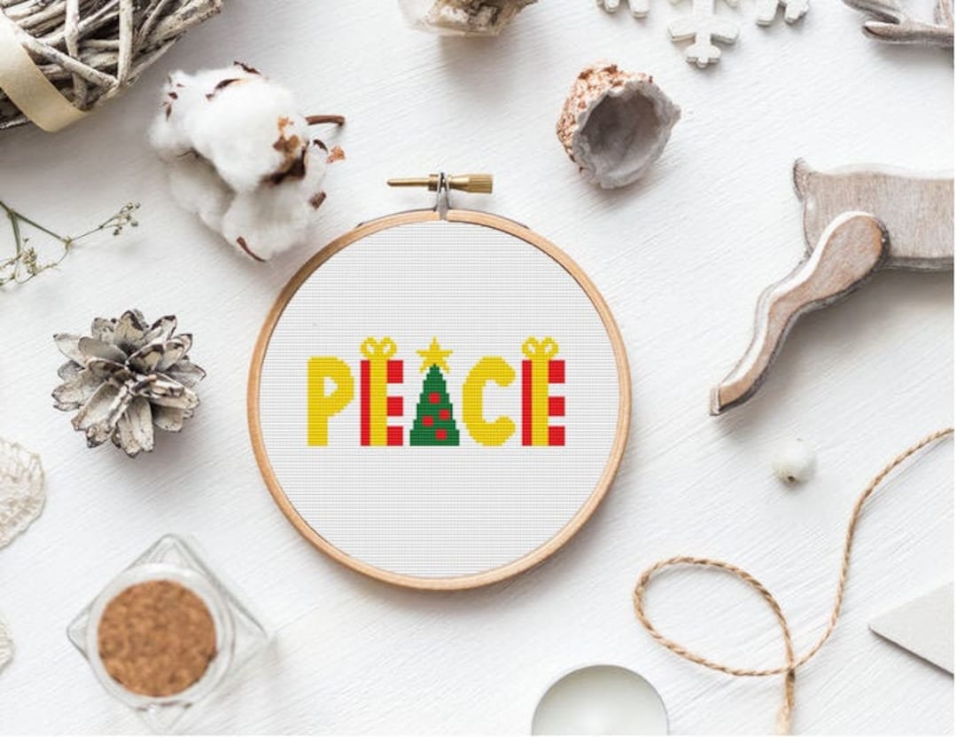 Christmas Signs, Cross Stitch Pattern, Cross Stitch Pattern, Instant ...