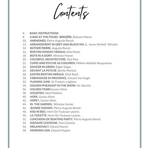 Mini Masterpieces 2: Cross Stitch Patterns - Famous Paintings (PDF ...