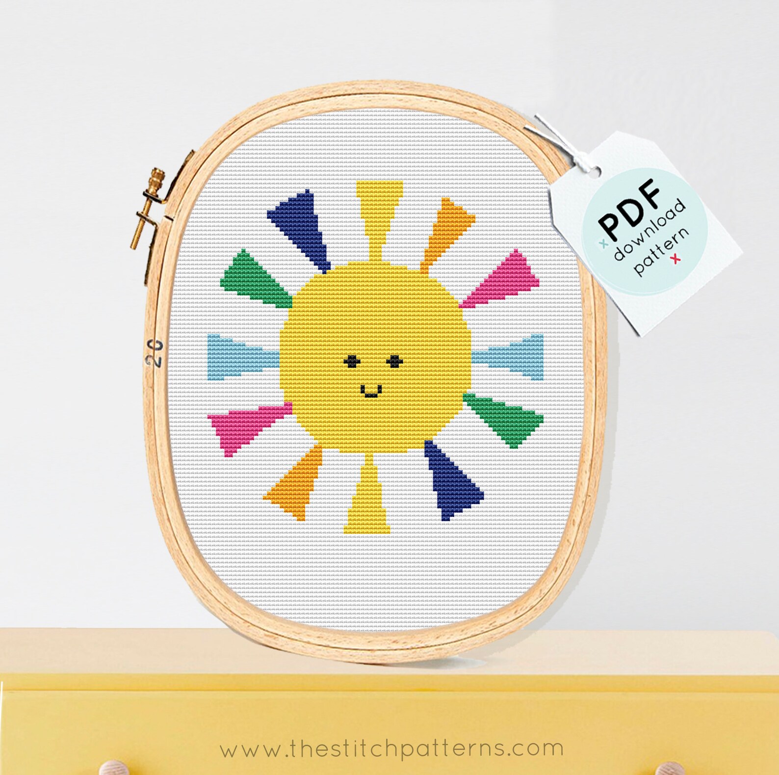 Nursery CROSS STITCH PATTERN Sun Cross Stitch Modern Pattern - Etsy