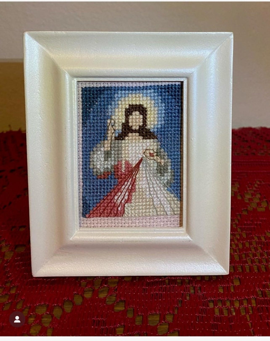 Divine Mercy, Mini Cross Stitch Pattern - Etsy