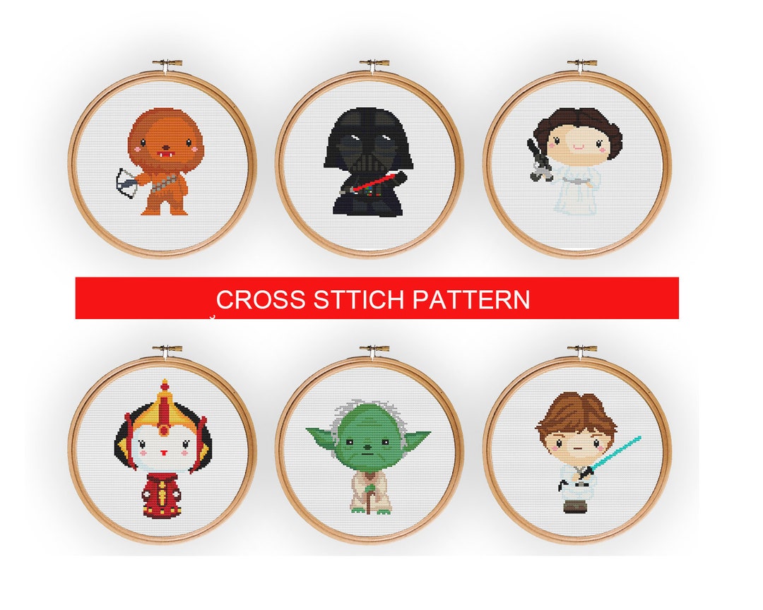 Star Wars Cross Stitch Pattern Inspiration, Cross Stitch Pattern ...