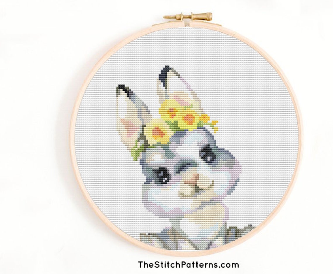 Cross Stitch Bunny Baby Animals Cross Stitch Beginner Modern Cross