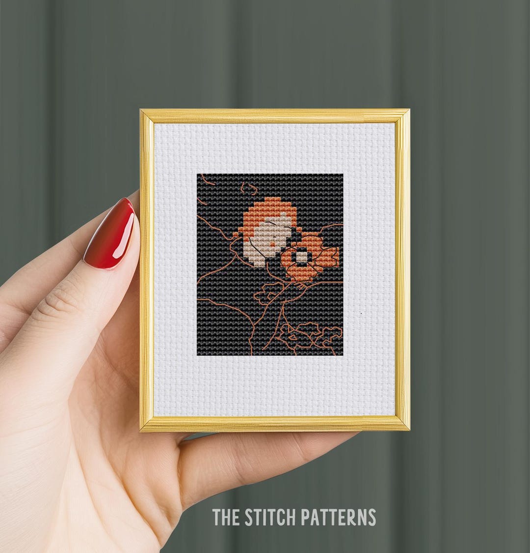 Mini Ethel Reed Cross Stitch Pattern, Art Nouveau (digital Download) - Etsy