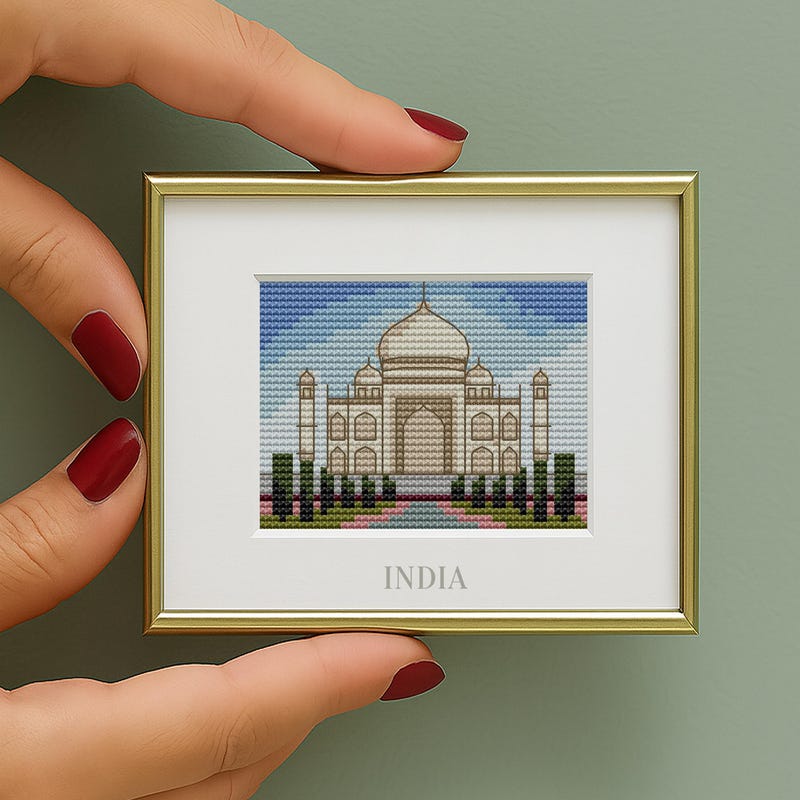 Indian Cross Stitch - Etsy