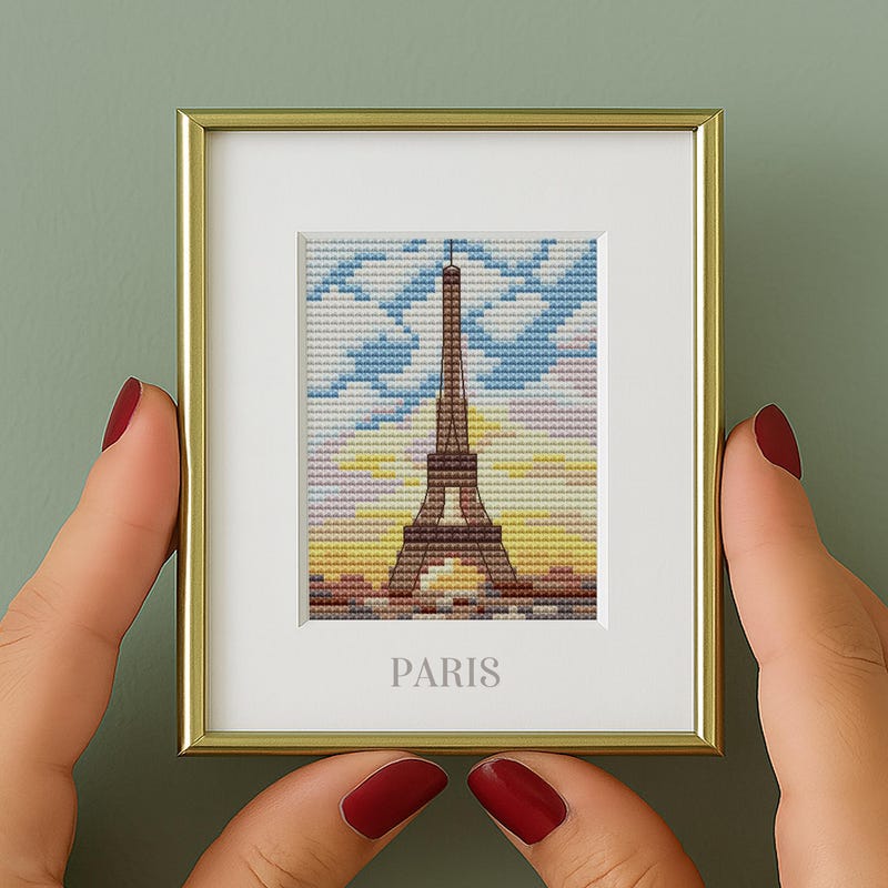 Small Cross Stitch Scene - Etsy