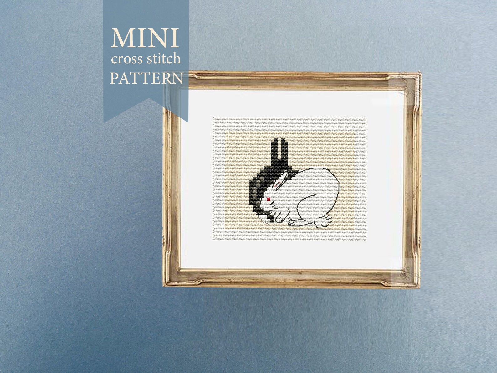 Cross Stitch Pattern Mini, Mini Bunny, Kono Barei Paintings, Art Cross ...