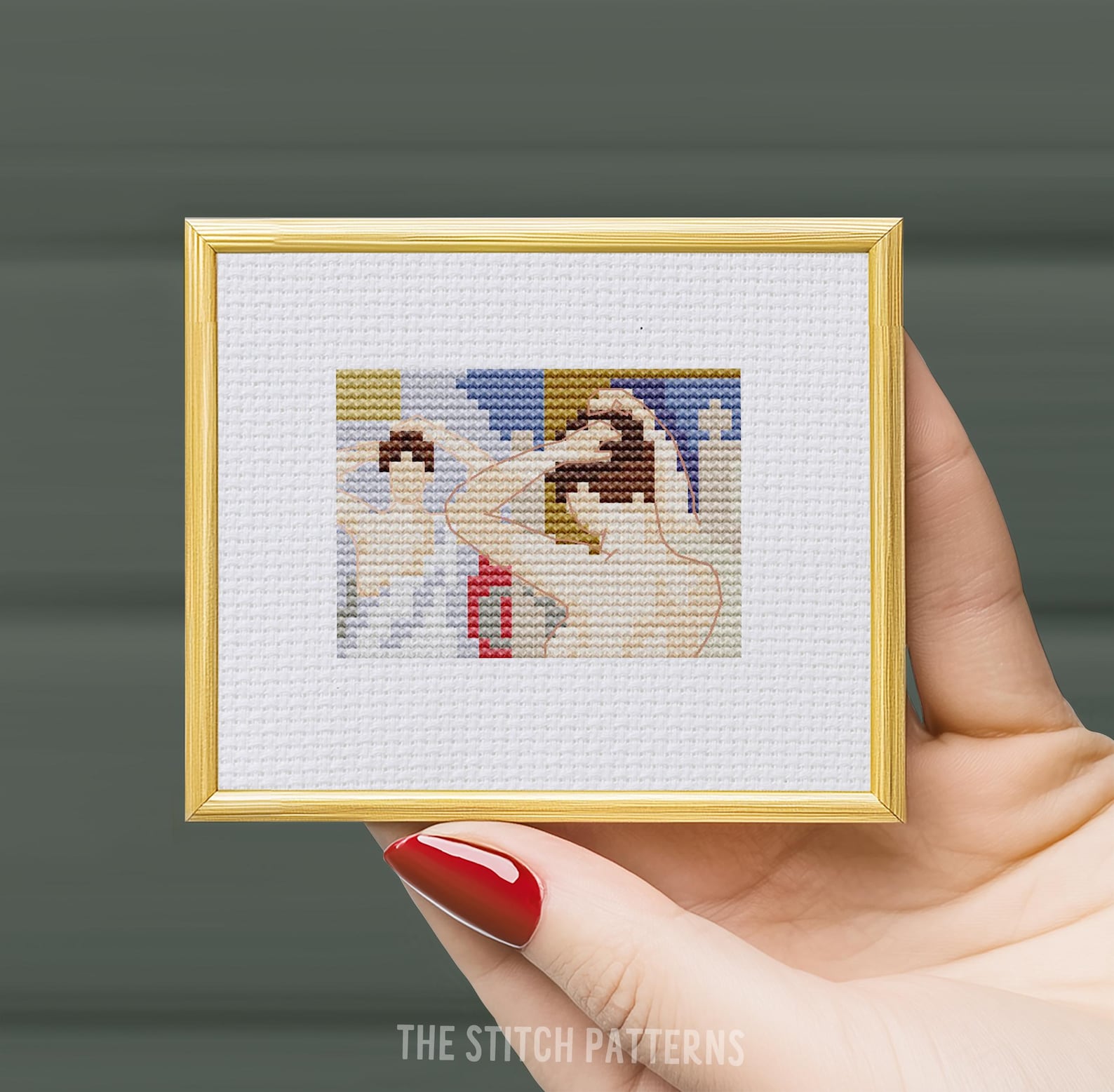 Mini Cross Stitch Pattern (PDF Pattern) Easy Counted Chart, Berthe ...