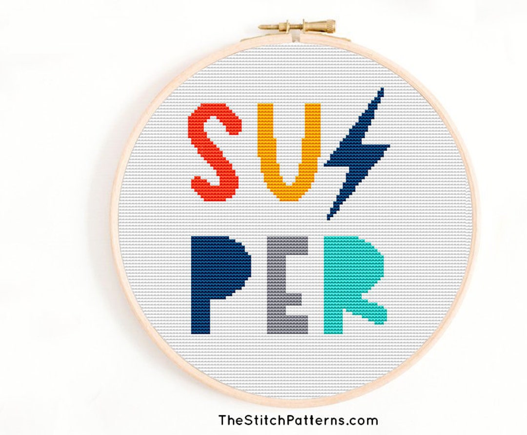 Super Hero Cross Stitch / Cross Stitch Pattern PDF / Counted Cross ...