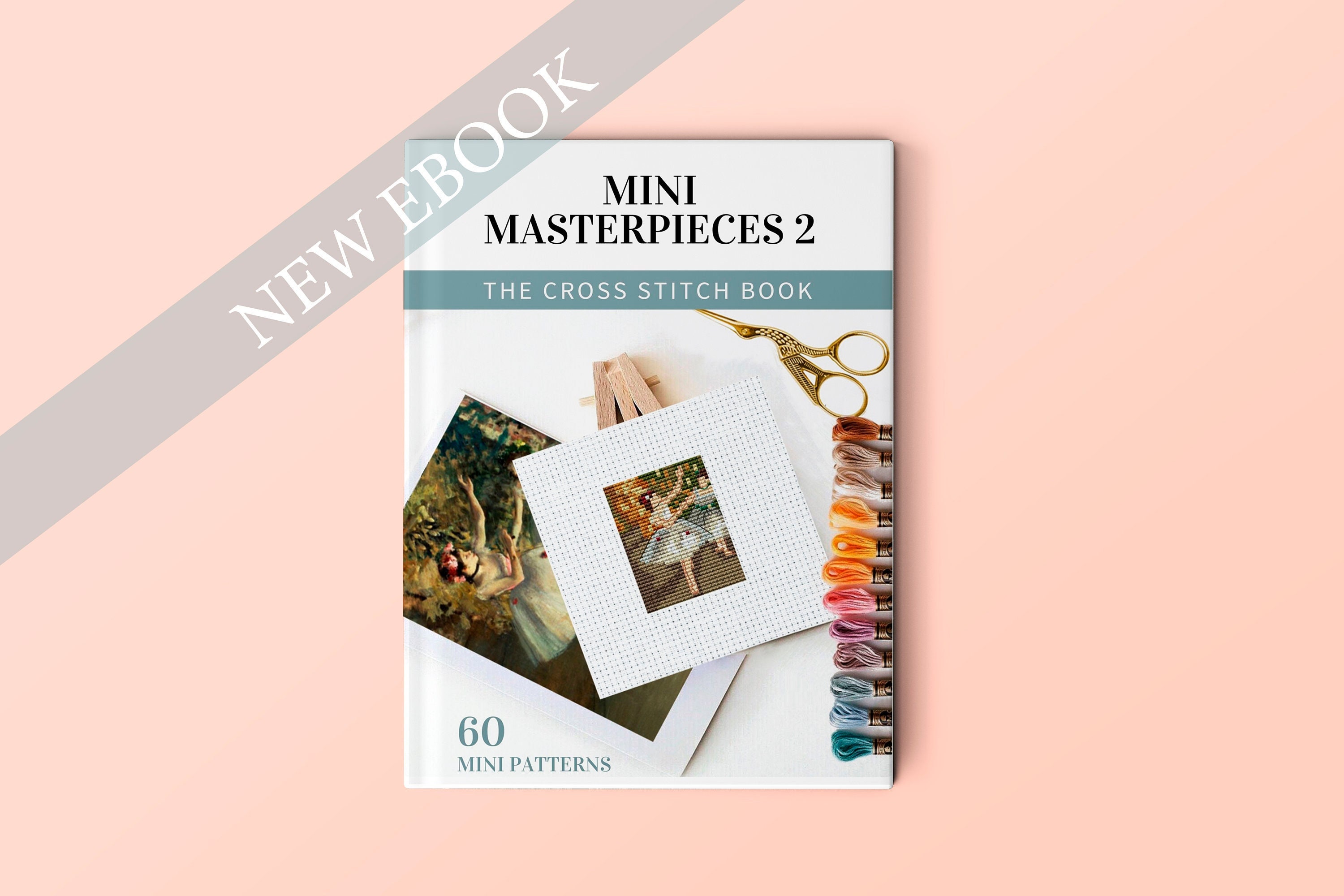 NEW PDF EBOOK Mini Masterpieces 2 Cross Stitch Patterns 60 - Etsy