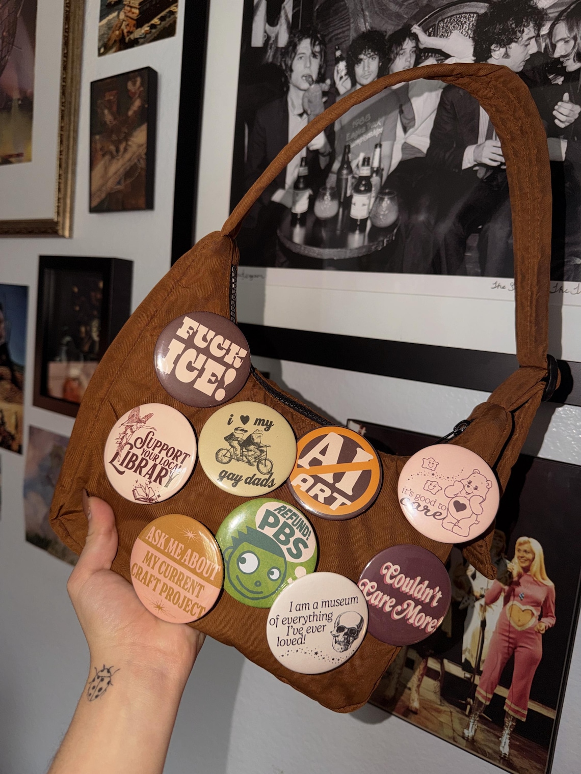 Pinback Button Badges – Unique Vintage Inspired Illustrated Pins ...