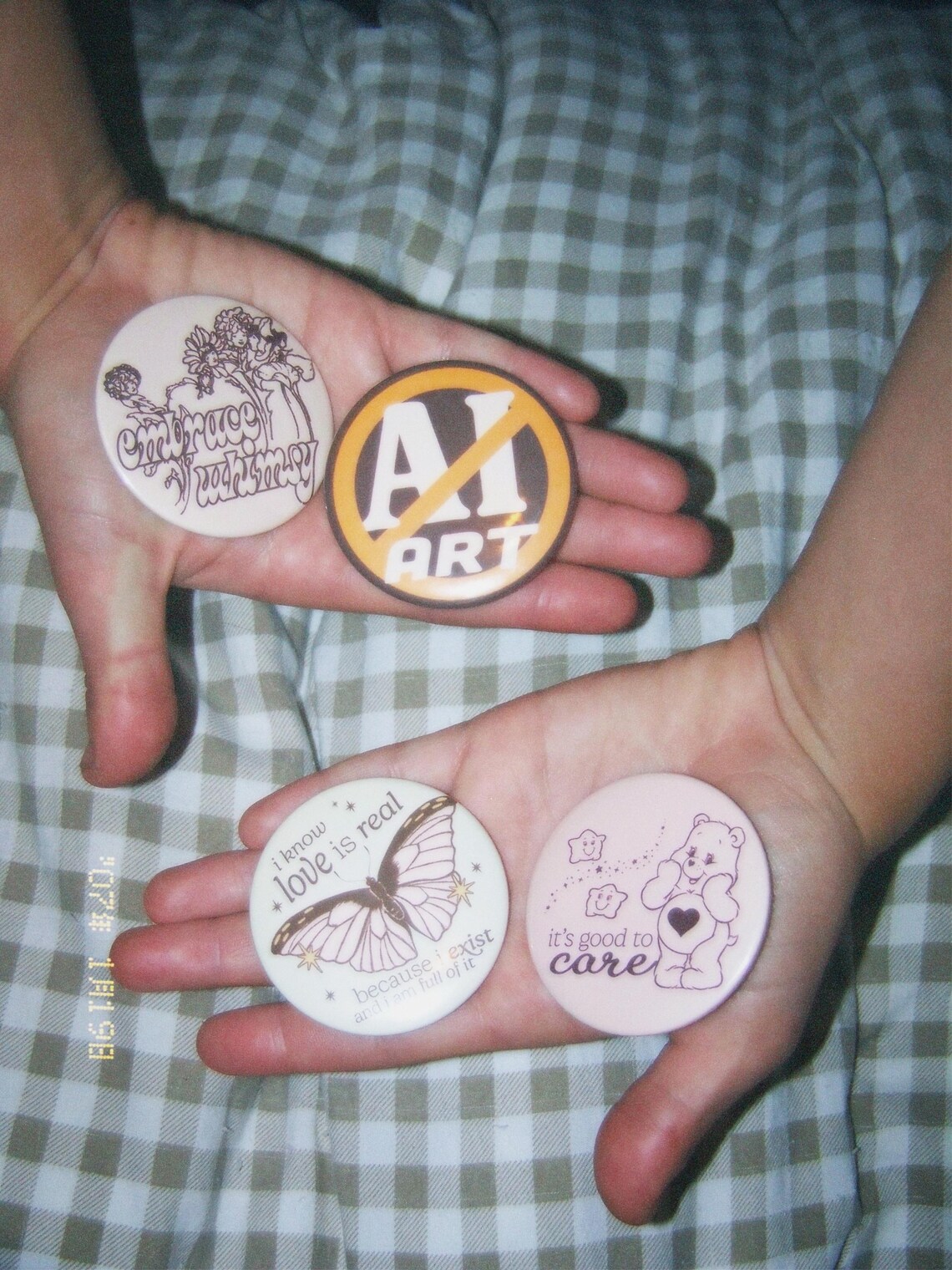 Pinback Button Badges – Unique Vintage Inspired Illustrated Pins ...