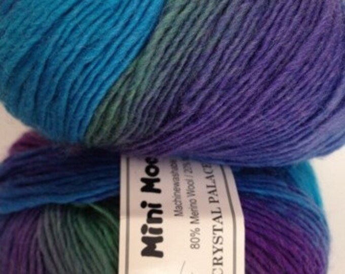 Mini Mochi Yarn by Crystal Palace, Color-neptune Rainbow #108, Fiber ...