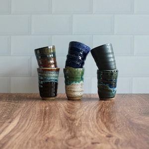Handmade Speckled Ceramic Shot Glass – Wheel Thrown Pottery - Etsy