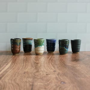 Handmade Speckled Ceramic Shot Glass – Wheel Thrown Pottery - Etsy