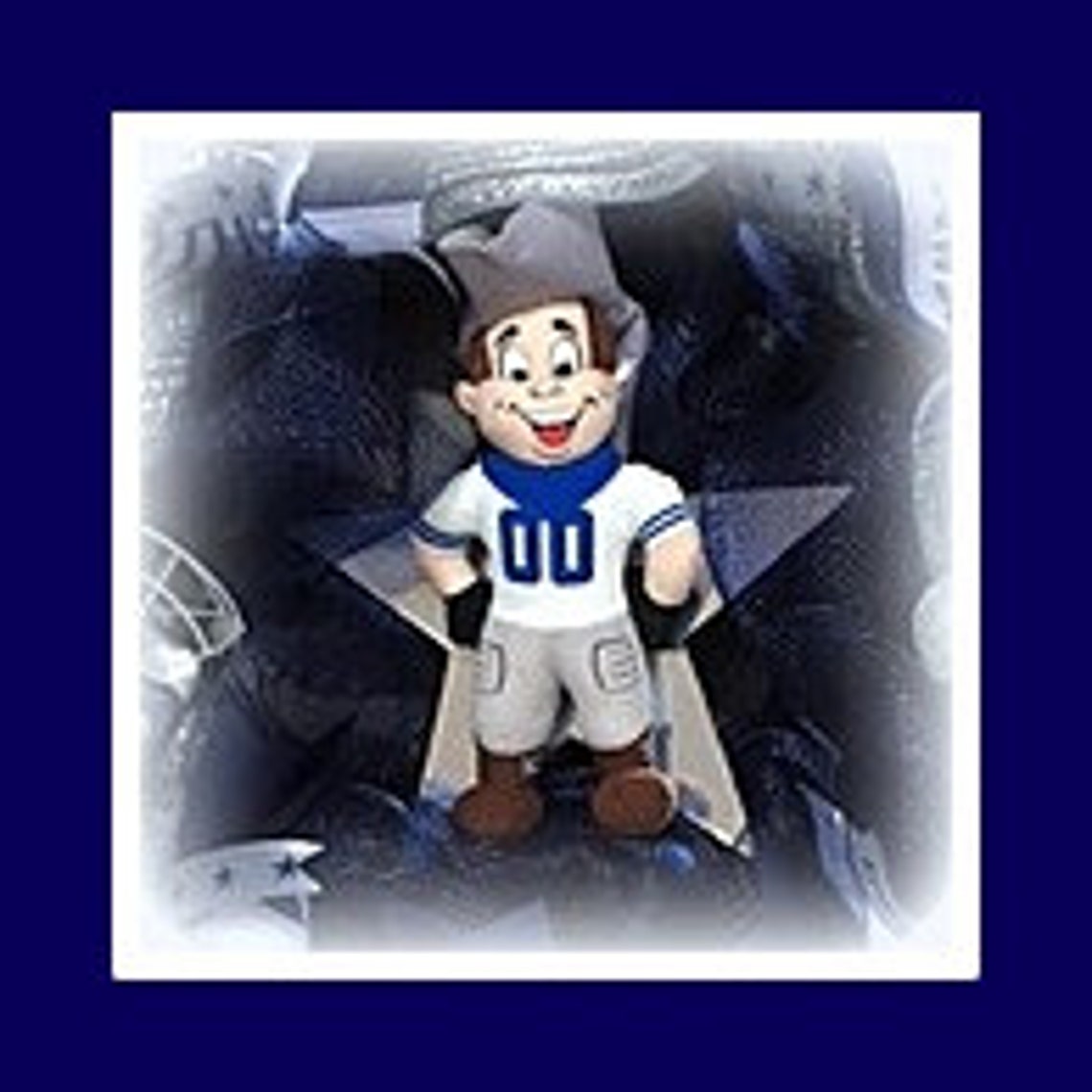 Cowboys Rowdy Wreath - Etsy