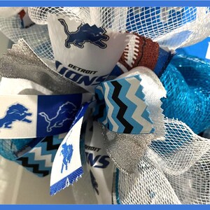 Detroit Lions Wreath - Etsy
