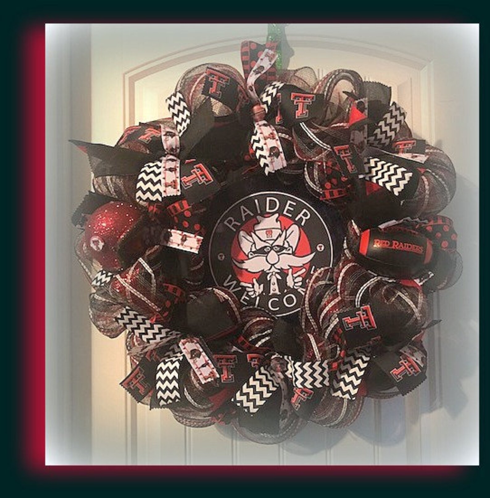 Texas Tech Raiders Wreath - Etsy