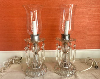 Electric Crystal Hurricane Lamps - Etsy