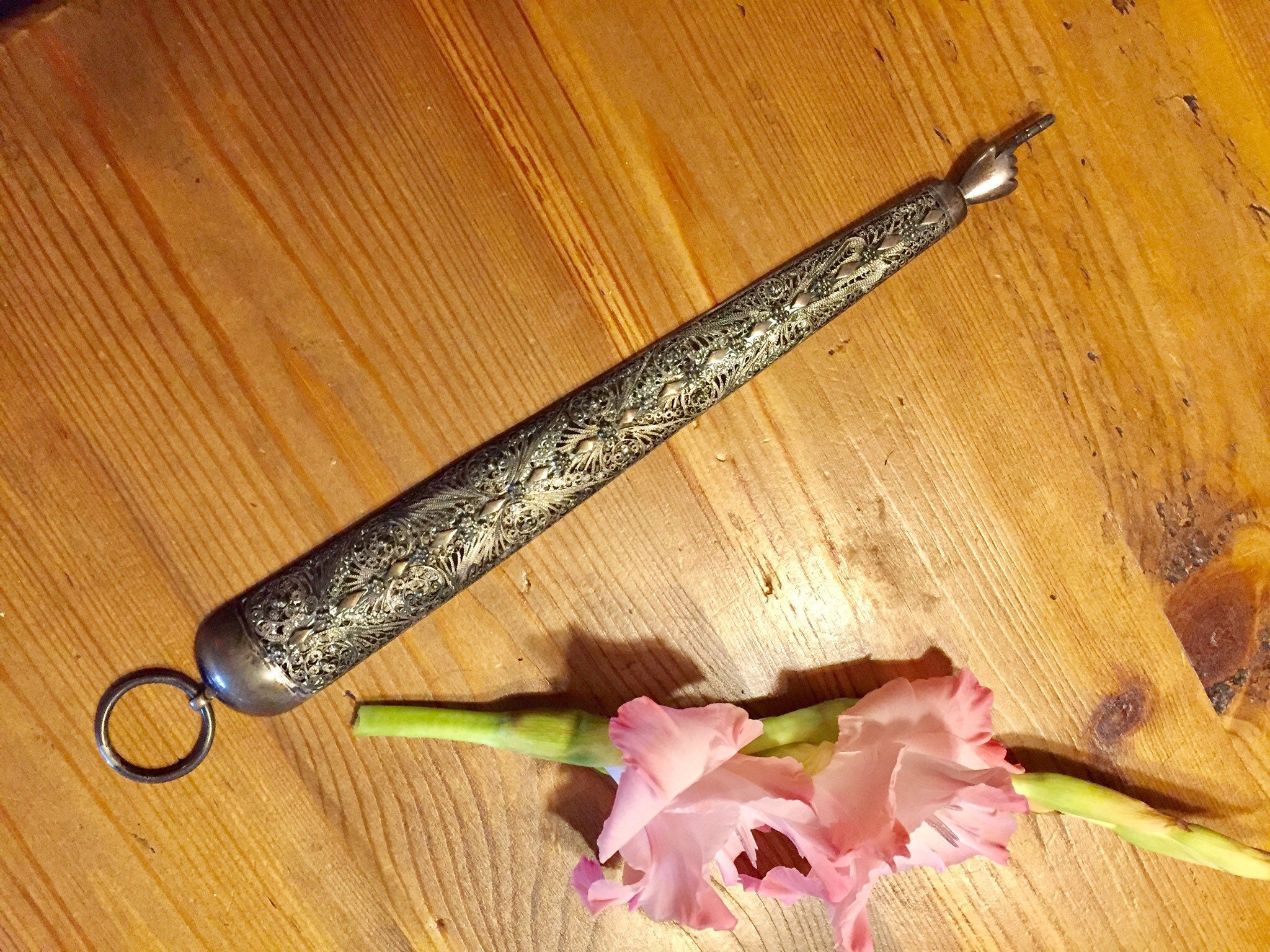 Jewish Torah Pointer Sterling Silver Yad Torah Pointer Bar | Etsy