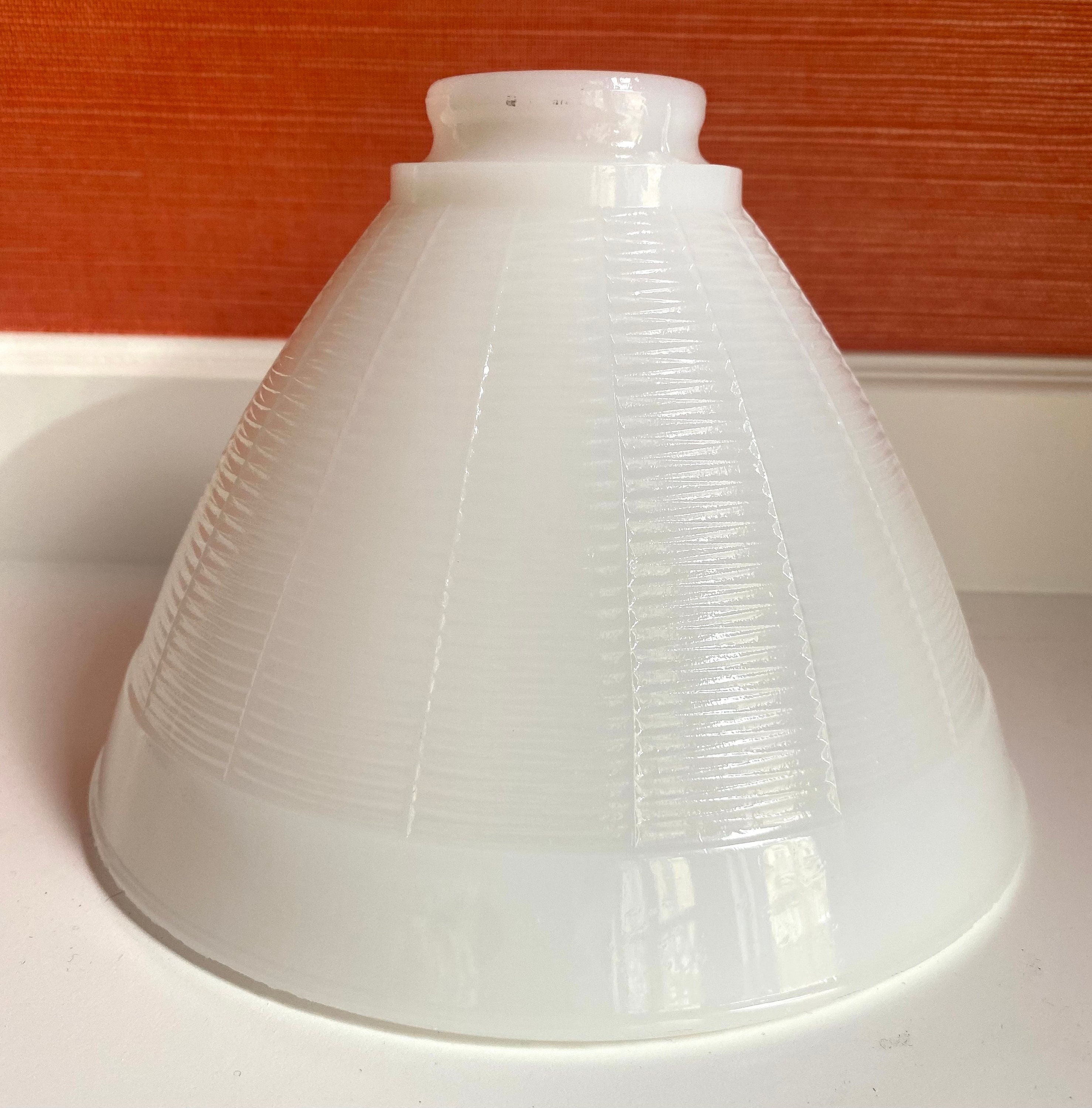 Vintage Corning Milk Glass Diffuser Light Fixture Globe - Etsy