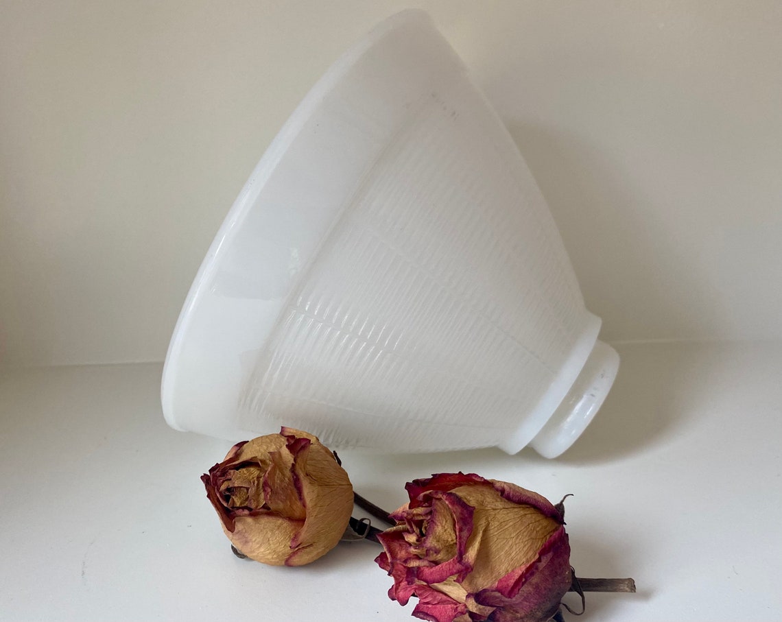 Vintage Corning Milk Glass Diffuser Light Fixture Globe - Etsy