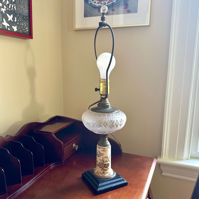 Cast Iron Lamp Base - Etsy