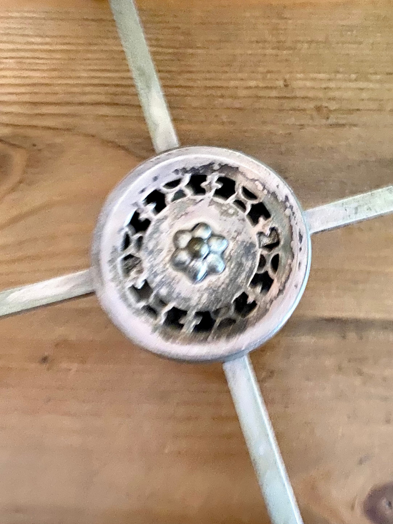 Antique Silver Plated Dish Cross Silver Trivet Adjustable - Etsy