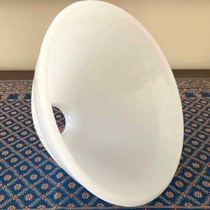 Vintage Corning Milk Glass Diffuser Light Fixture Globe Replacement ...