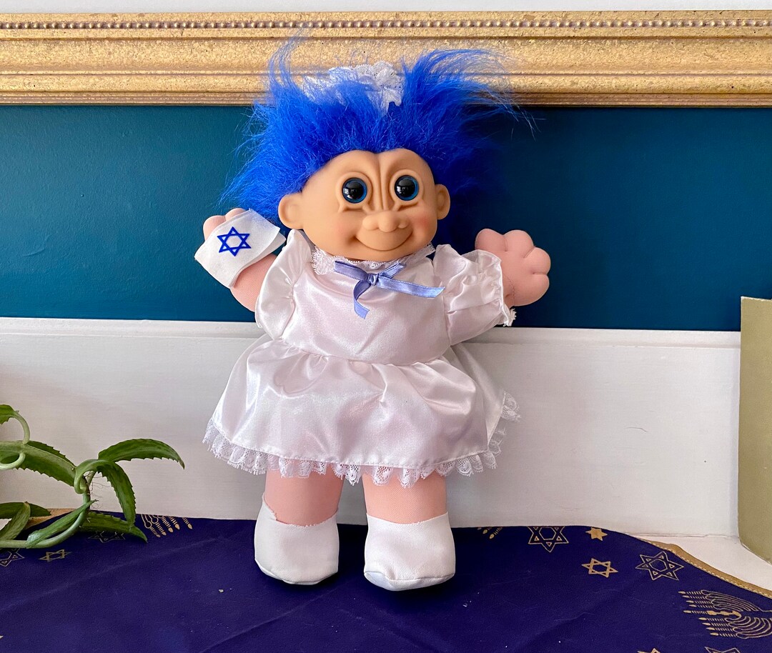 Russ Jewish Troll Doll Girl Bat Mitzvah Rabbi Happy Chanukah - Etsy