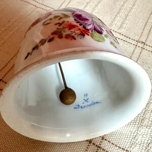 Rare Antique Dresden Franziska Hirsch 1893-1896 Porcelain Table Bell ...
