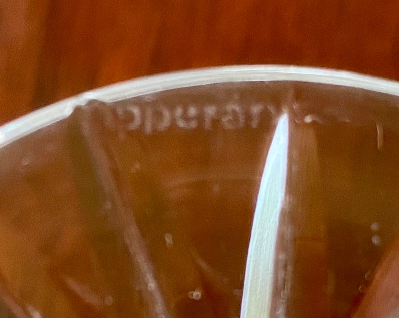 Beautiful Pair of Tipperary Crystal Candleholders Ireland - Etsy