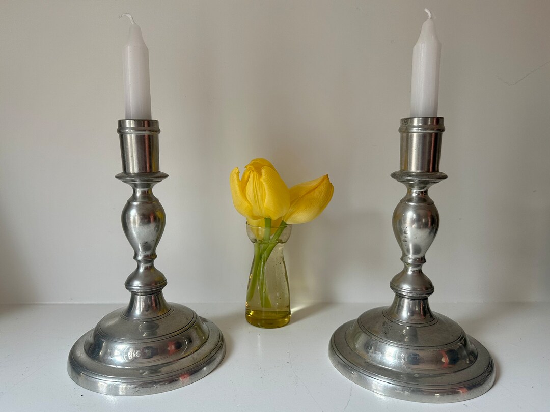 Meeuws Pewter Holland Candle Holders Candlesticks 6 3/4” - Etsy