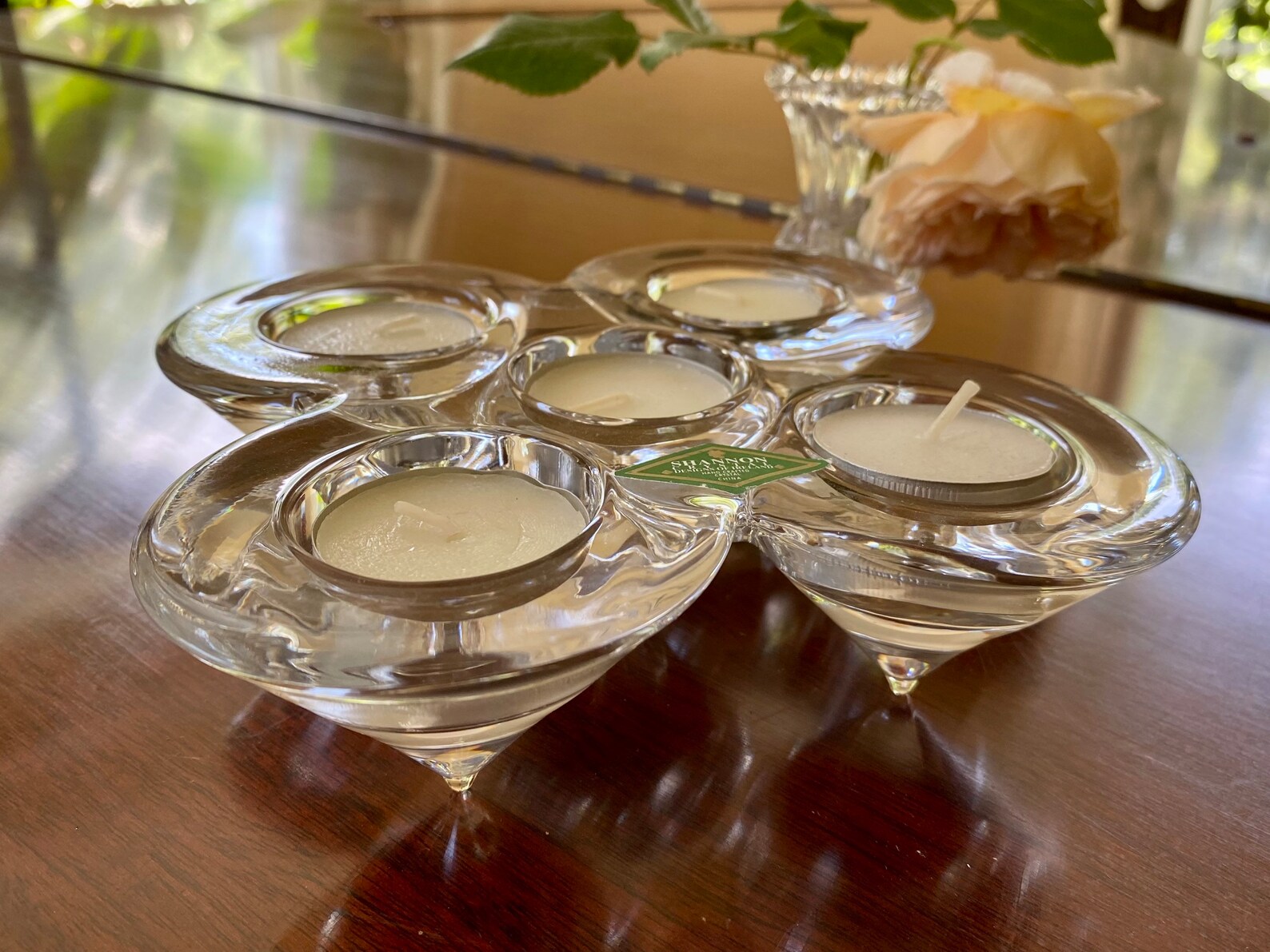 Beautiful Shannon Crystal Designs of Ireland Votive Candle - Etsy