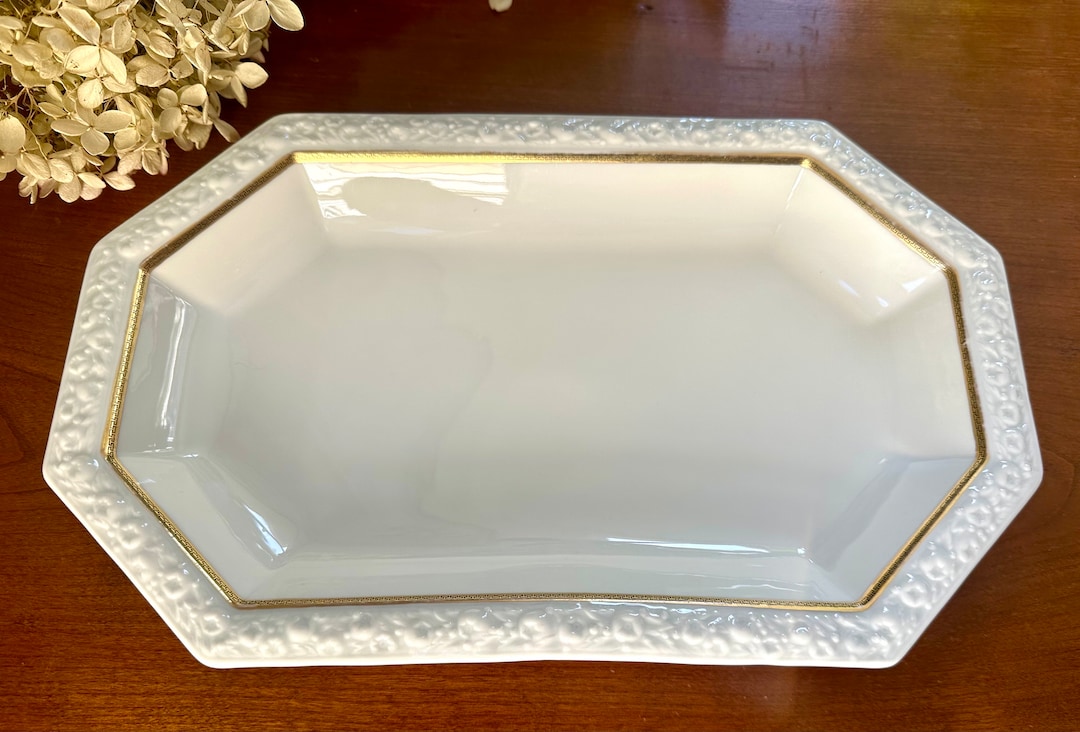 Antique Rosenthal China Maria Gold Oval Platter 13” Circa 1926 - Etsy