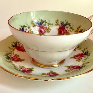 Vintage Stanley England Porcelain Tea Set Tea Cup and a Saucer Classy ...