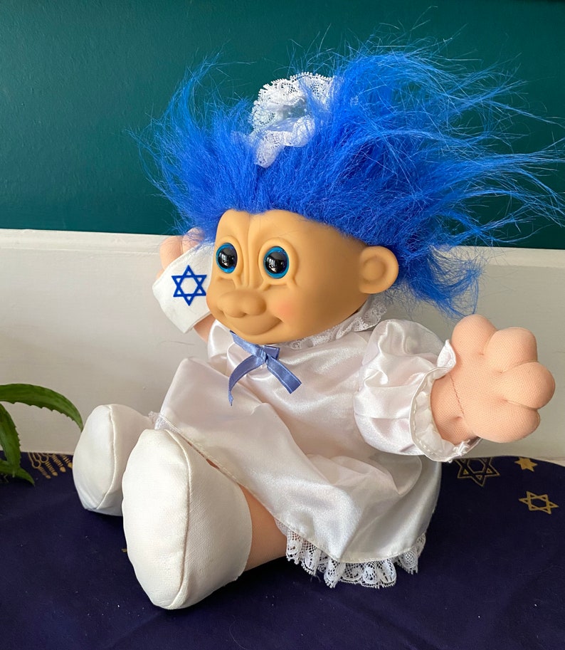Russ Jewish Troll Doll Girl Bat Mitzvah Rabbi Happy Chanukah - Etsy