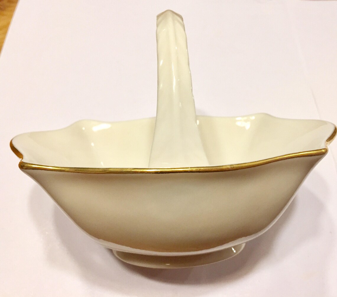 3 Piece Lenox Symphony Gold Pattern Ivory With 24K Gold Trim - Etsy