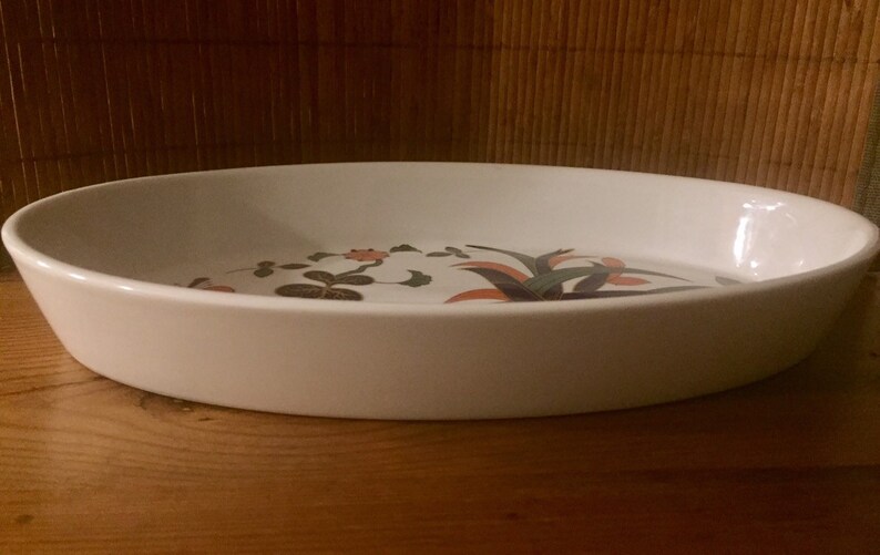 Vintage Royal Worcester Grainger Imari Pattern 12.5" Oval Baker ...