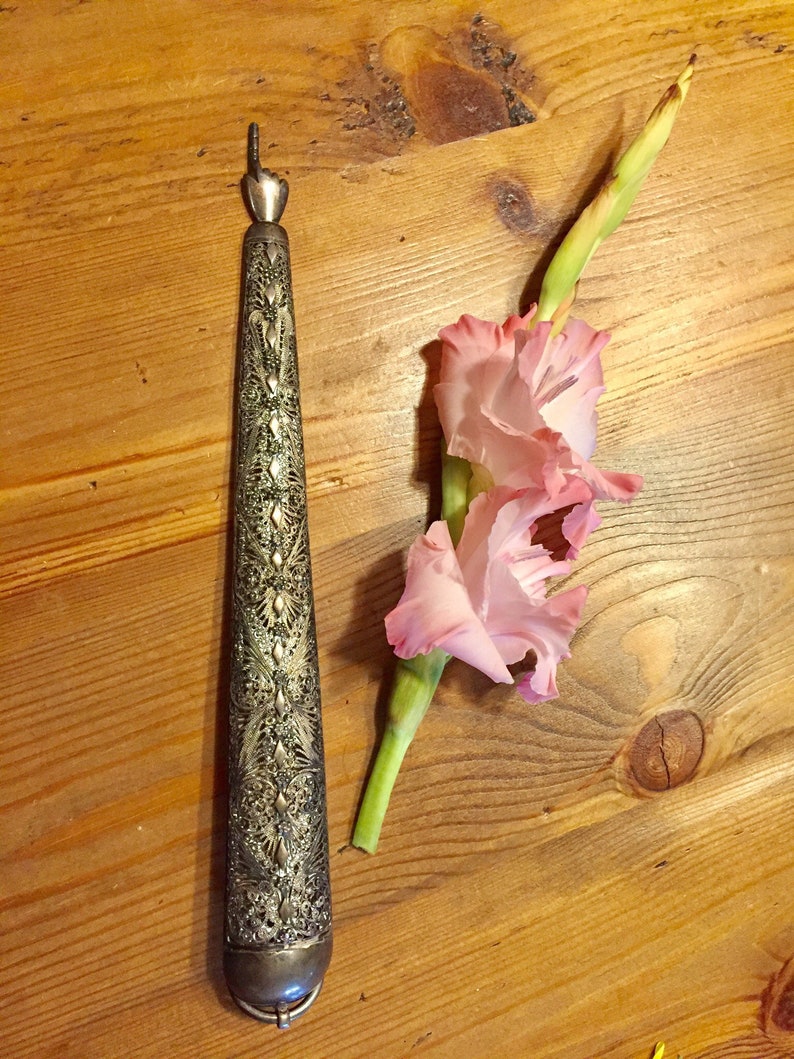 Jewish Torah Pointer Sterling Silver Yad Torah Pointer Bar | Etsy