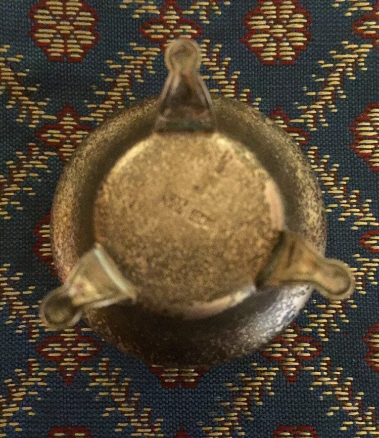 Russian Soviet Era Sterling 875 Silver Salt Cellar With Spoon - Etsy