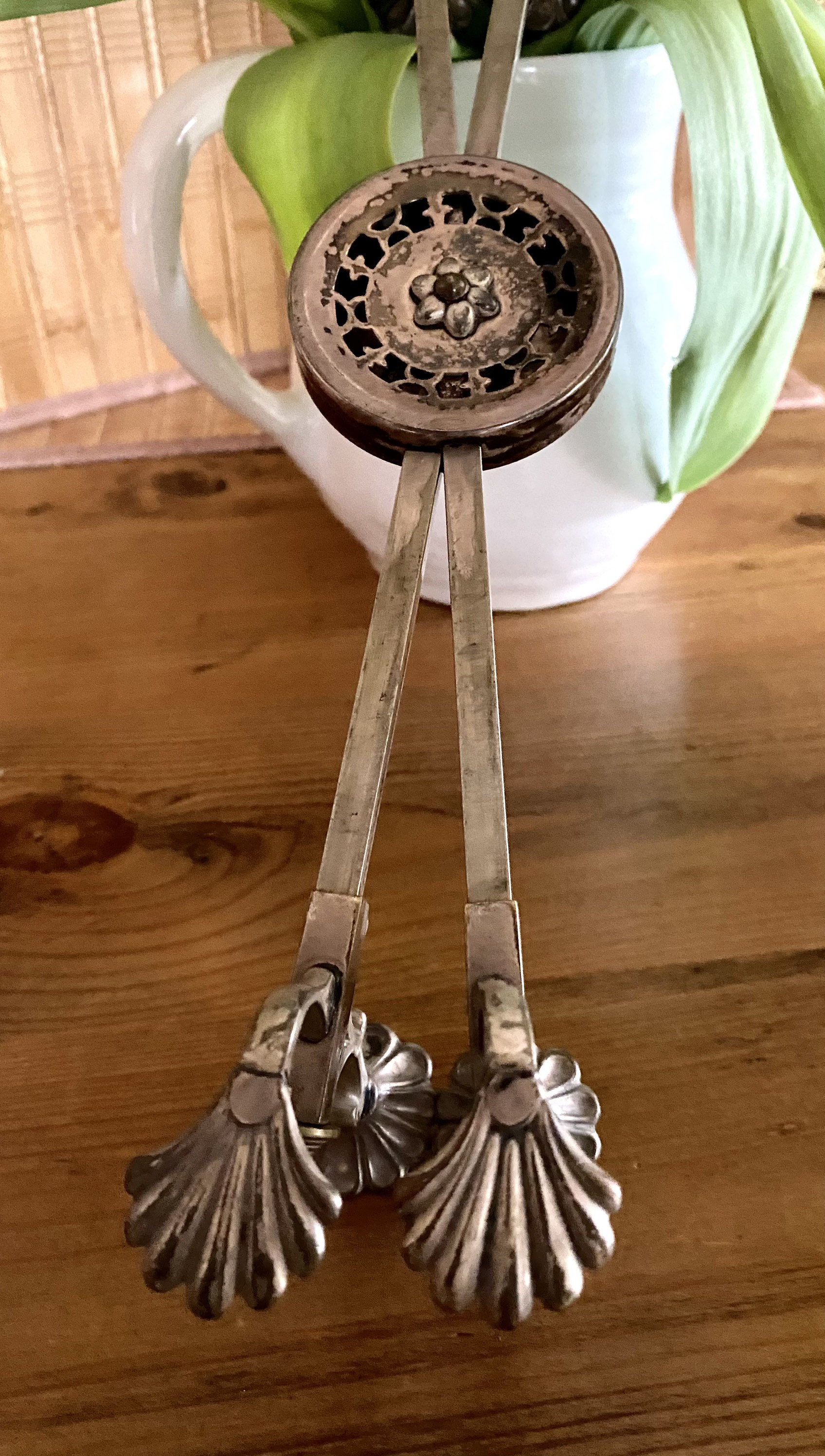 Antique Silver Plated Dish Cross Silver Trivet Adjustable - Etsy