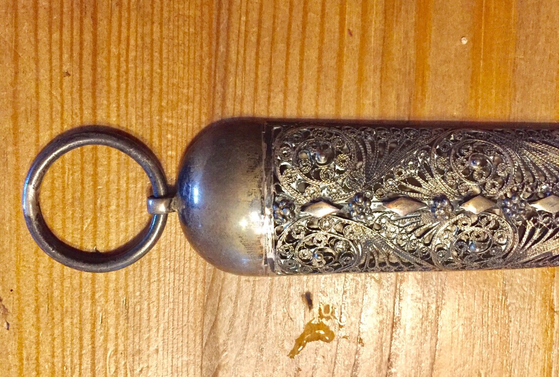 Jewish Torah Pointer Sterling Silver Yad Torah Pointer Bar | Etsy