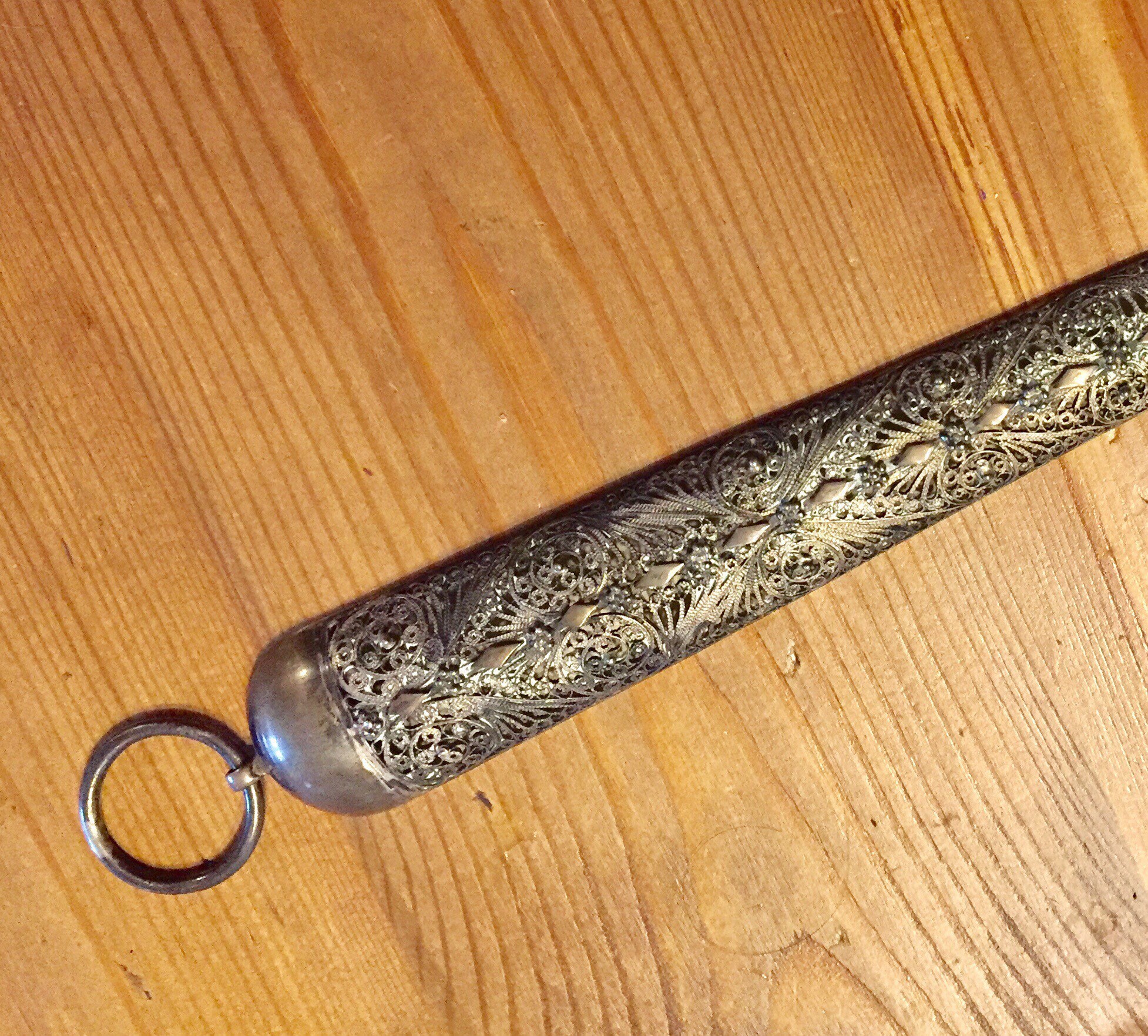 Jewish Torah Pointer Sterling Silver Yad Torah Pointer Bar | Etsy