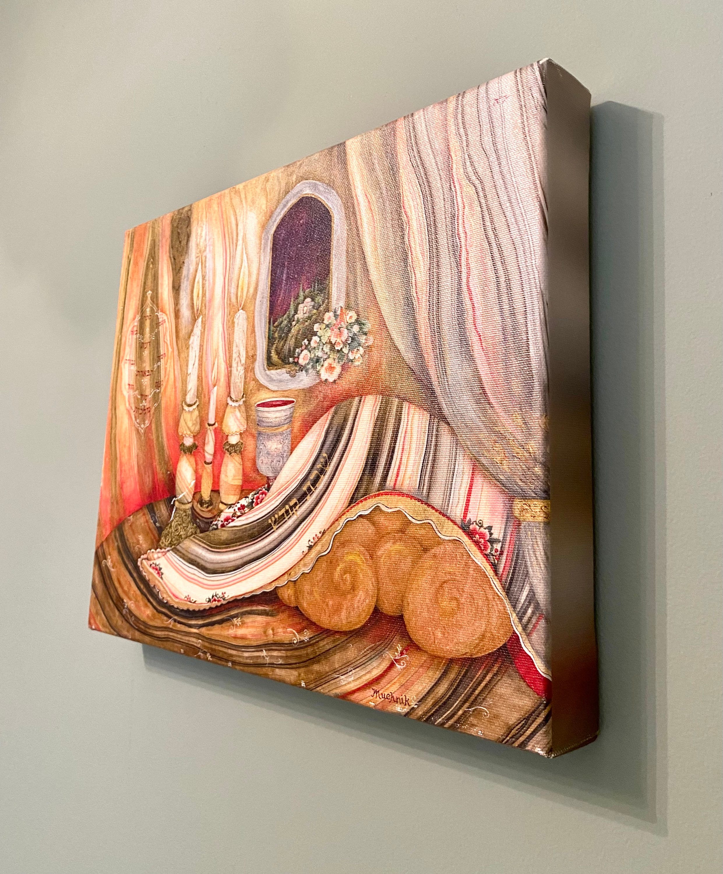 Michoel Muchnik Shabbat Canvas Print Jewish Artist Judaica - Etsy