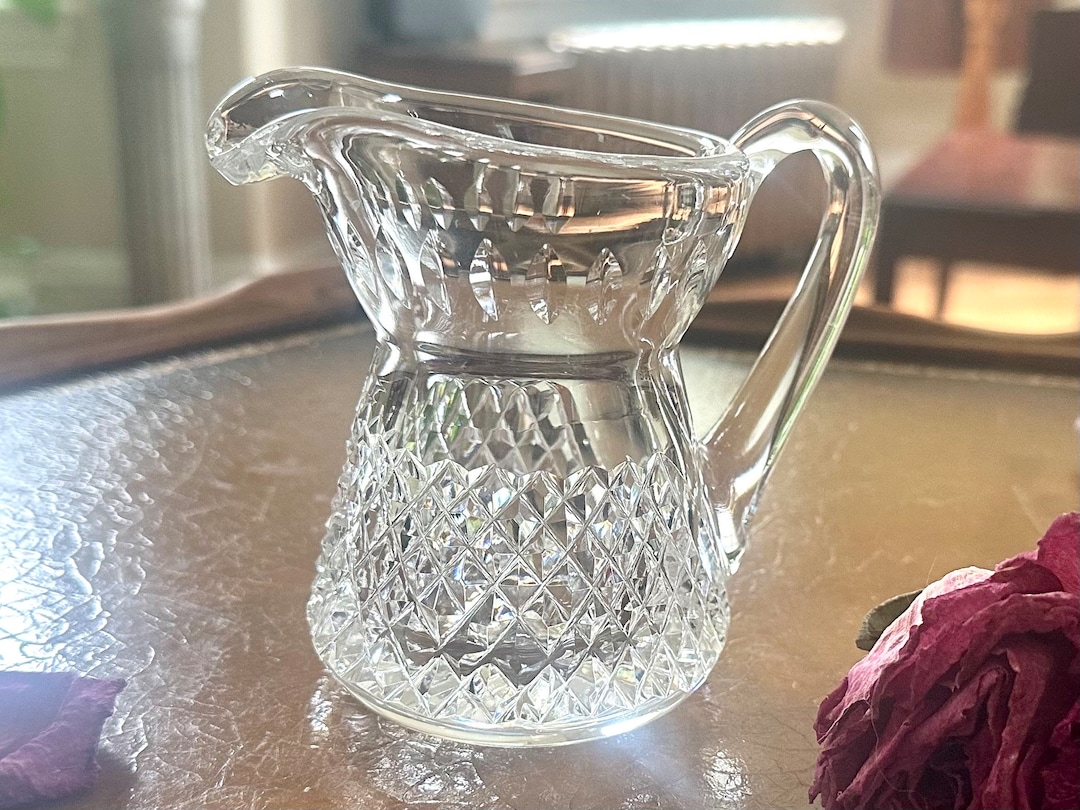 Vintage Waterford Crystal Creamer Alana Pattern Collectible Crystal - Etsy