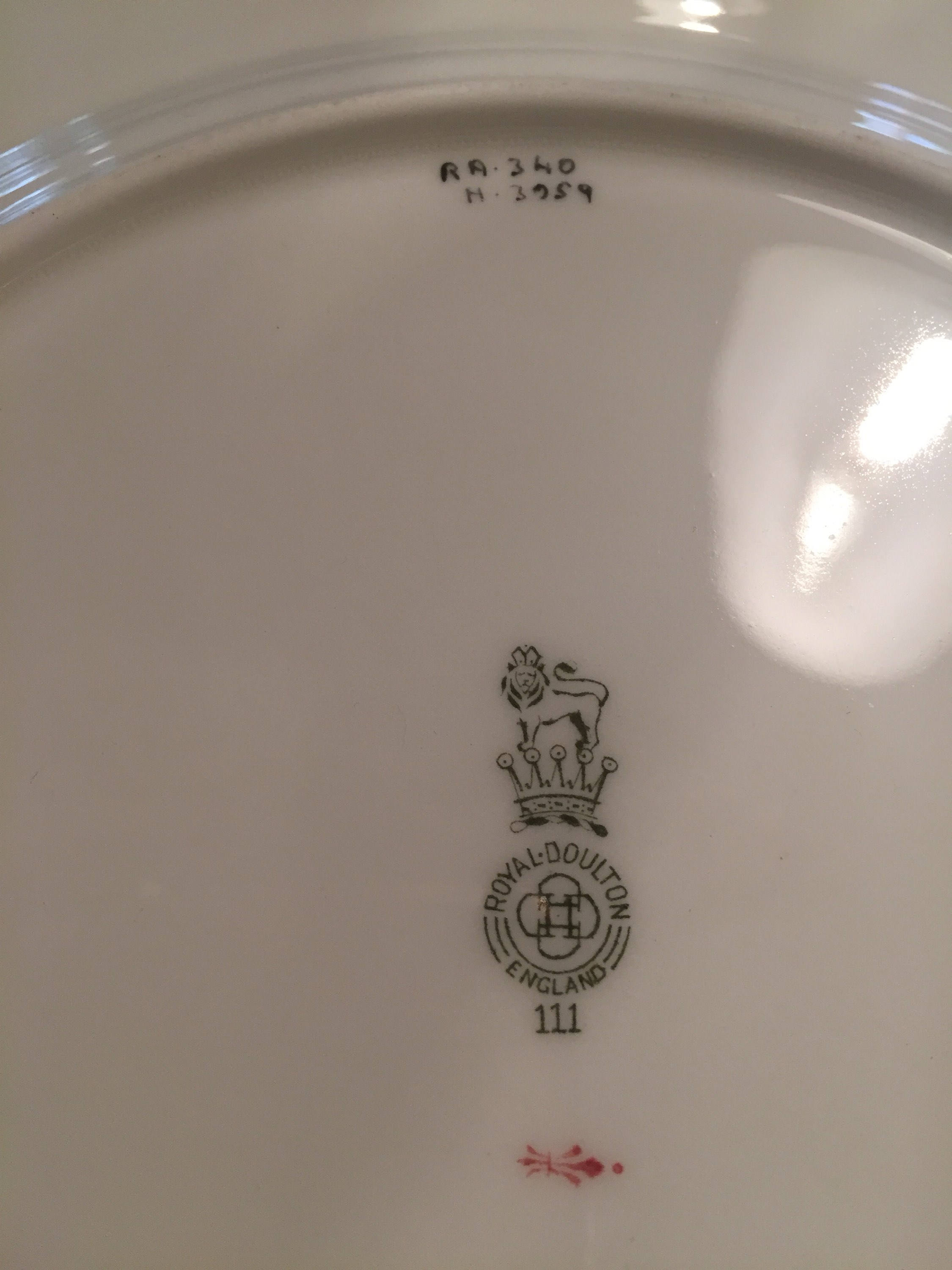 Royal Doulton Robert Allen Studio Large Dinner Plate 1925-1928 | Etsy