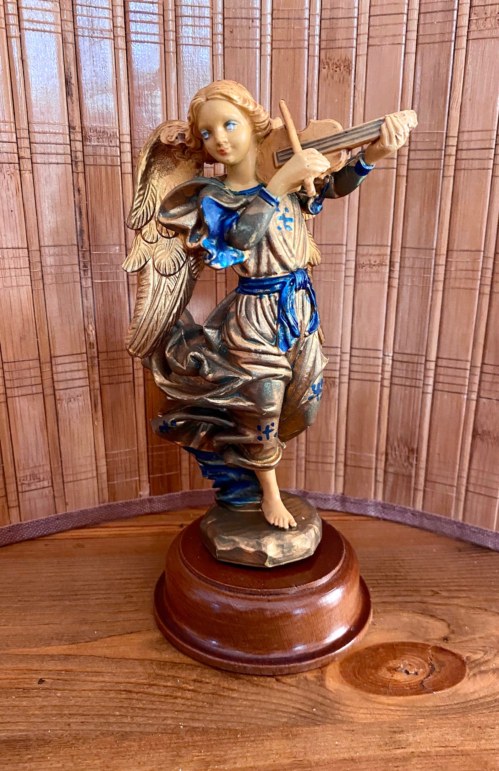 Musical Angel Playing a Violin Plays silent Night Gumps - Etsy