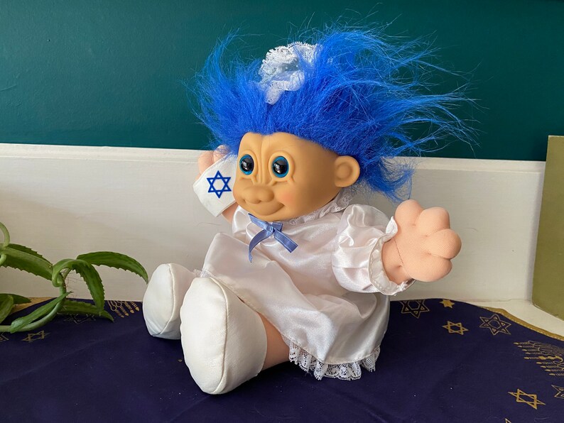 Russ Jewish Troll Doll Girl Bat Mitzvah Rabbi Happy Chanukah - Etsy