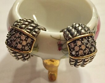 Omega Closure Earrings - Etsy